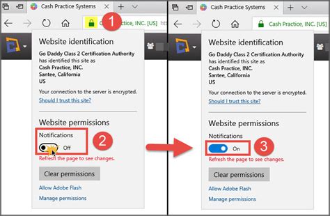 push notifications how to unblock allow notifications