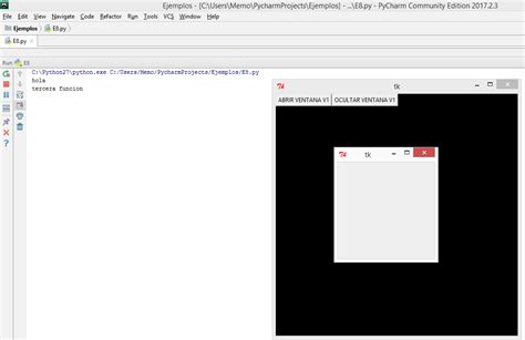 David Orlando Maldonado Lopez Programas Tkinter Python