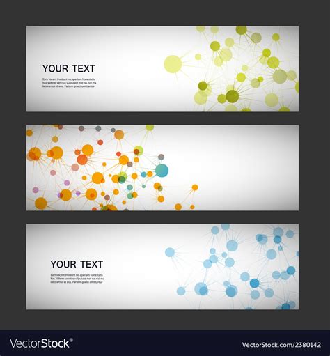 Set Network Connection And Dna Eps10 Royalty Free Vector