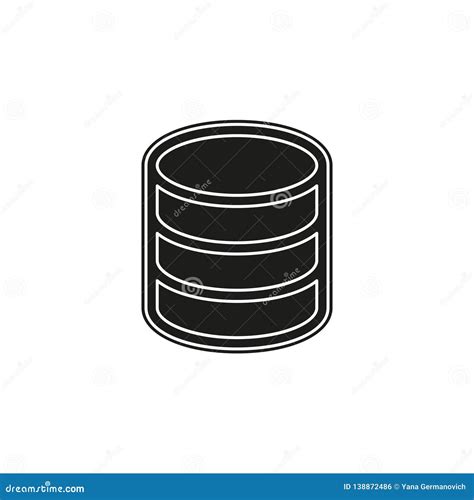 Server Database Connections Computer Backup Stock Illustration
