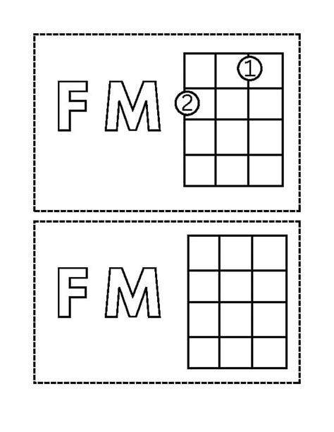 Soprano Ukulele Student Chord Charts By Misshollysclass Tpt