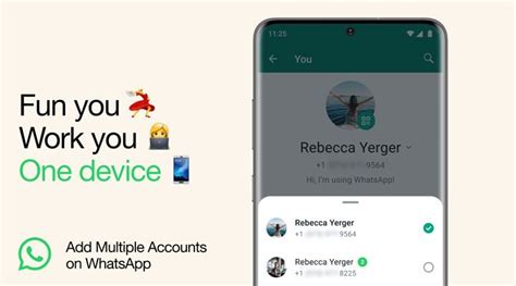 You Can Now Switch Between Two WhatsApp Accounts On One Device