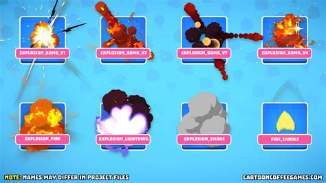 Ultimate Cartoon VFX MEGA PACK Unity Prefabs By CartoonCoffee