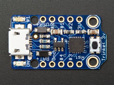 Adafruit Trinket Mini Microcontroller 3 3v Logic — スイッチサイエンス