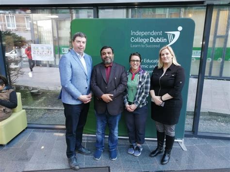 Dr Osamah Qureshi On Linkedin Met The International House Dublin Team