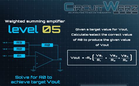 O Jogo Electronics Circuits Simulator Electrical E