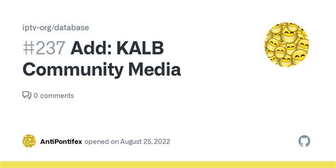 add kalb community media · issue 237 · iptv org database · github