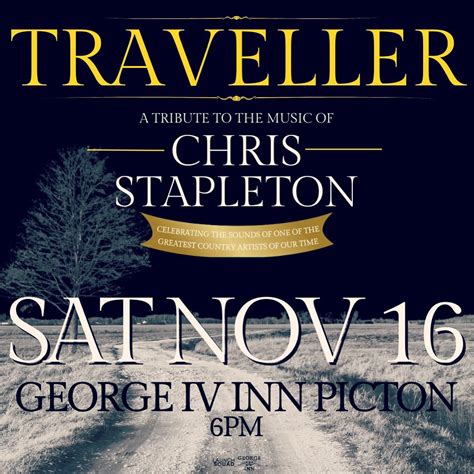 Traveller Chris Stapleton Tribute Sydney Nsw