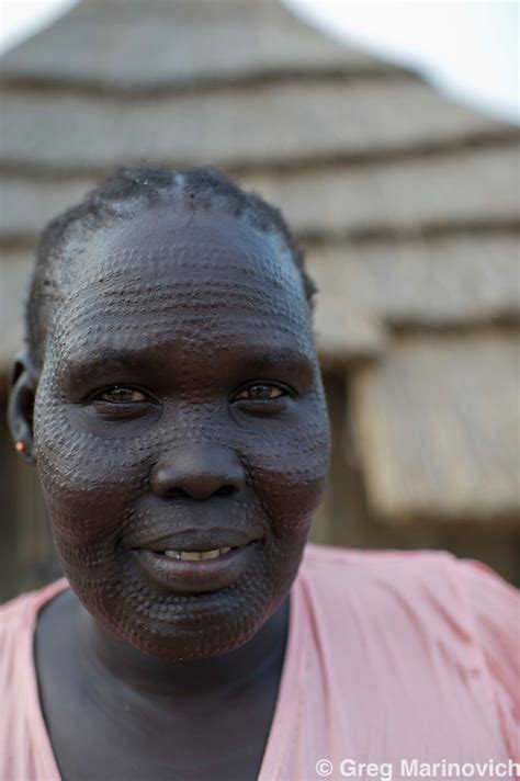 Dinka Tribe Scars