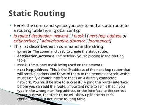 7 Routing In Computer Networks Pptx
