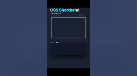 css shorthand html webdesign css youtube