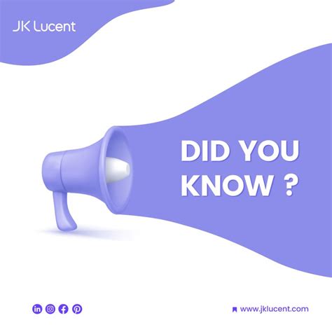 Jk Lucent On Linkedin Jklucent Didyouknowfacts Technology