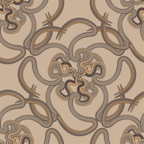 Premium Vector Abstract Seamless Curved Line Pattern With Vector Background