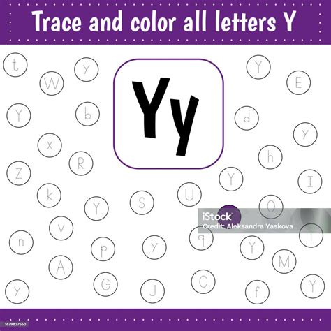 학교와 유치원용 웍시트 영어 알파벳 배우기 모든 글자를 색칠하십시오 교육용 워크시트 교습에 대한 스톡 벡터 아트 및 기타 이미지 교습 교육 귀여운 Istock