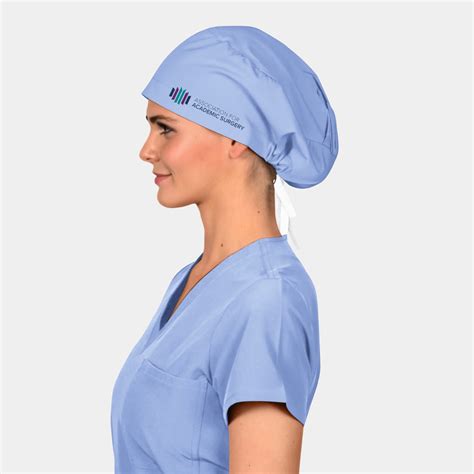 Womens Stellar Bouffant Scrub Cap With Aas Logo