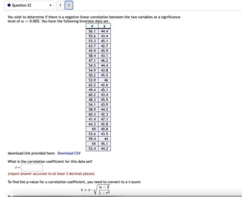 solved you wish to determine if there is a negative linear