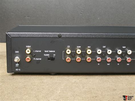 Adcom Slc 505 Straight Line Controller Passive Preamp Mint Photo