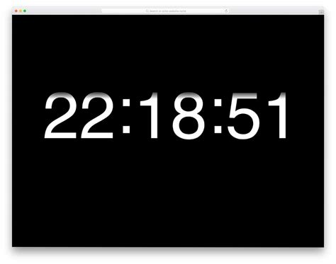 36 Cosy Html Clock Designs For Modern Websites In 2021