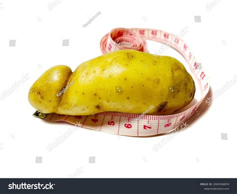 Funny Potato Isolated On White Background Stock Photo Shutterstock