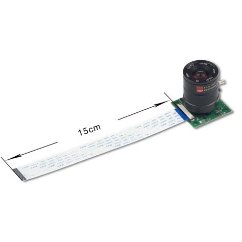 Arducam 8 MP Sony IMX219 Camera Module With CS 2718 Lens For Raspberry Pi Roboticaplus