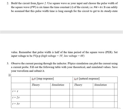 Solved RL Circuit Procedure A First Order RL Circuit Is Chegg Com