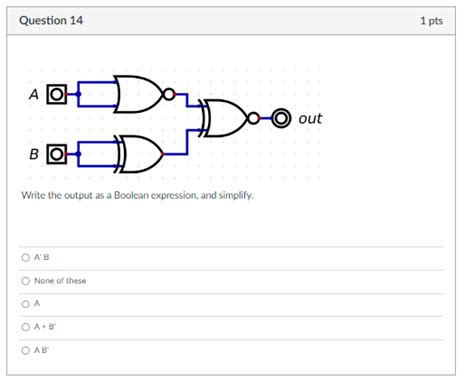 Solved Find A Boolean Expression That S Equivalent To This Chegg