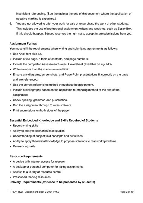 Solution Itpla1 B22 Assignment Block 2 2021 V1 0 Studypool