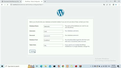 Wordpress การติดตั้ง Wordpress เพื่อสร้างเว็บไซต์ เบื้องต้น Youtube