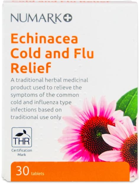 Numark Echinacea Cold And Flu Relief 30 Tablets Medino