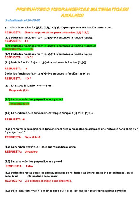 Preguntero Analisis Ii Warning Tt Undefined Function 32 1 Dada La Relación R 12 2