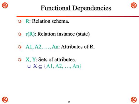 Ppt Chapter 14 Database Design Theory Introduction To Normalization Using Functional