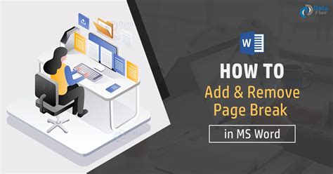 How To Add And Remove Page Break In Word DataFlair