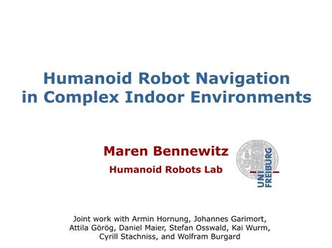 ppt humanoid robot navigation in complex indoor environments