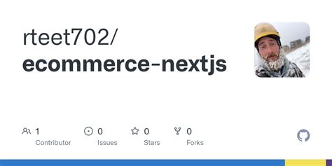 Github Rteet702ecommerce Nextjs
