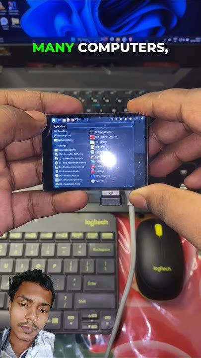 World Smallest Cheapest Hacking Pc🖥 Tech Shorts Youtube