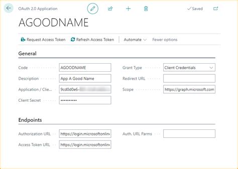oauth 2 0 applications and storage setup signup software