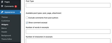 How To Show Recent Comments In WordPress Sidebar