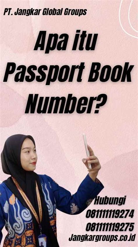 Passport Book Number Di Paspor Indonesia