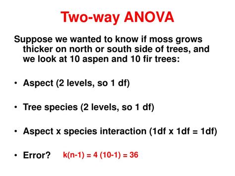 Ppt Two Way Anovas And Interactions Randomized Block Designs Fixed Random Mixed Model Anovas