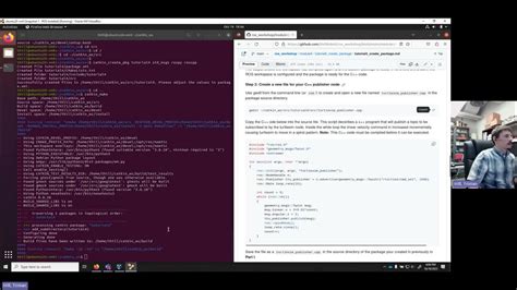 Ros Workshop Tutorial 4 Create Custom Package Youtube