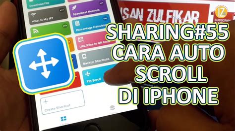 Sharing55 Cara Auto Scroll Di Iphone Tilt Scroll Ios 12 Youtube