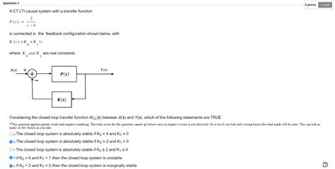 solved a ct lti causal system with a transfer function [