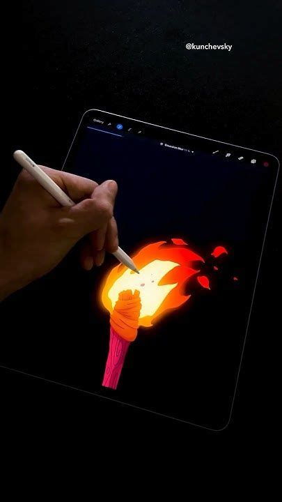 Easiest Way To Animate Fire 🔥🤯 Animation Procreate In 2025 Fire Animation Animation