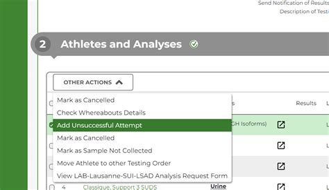Creating An Unsuccessful Attempt Form Adams Help Center