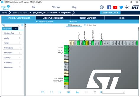 使用stm32cubemx Visual Studio Code Openocd Platformio搭建一个现代化且跨平台的