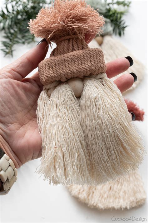 the ultimate guide to making easy macrame gnomes free pattern cuckoo4design