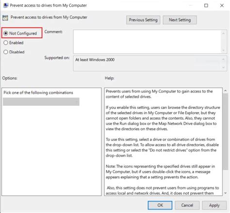 How To Restrict Hard Drive Access To Local Accounts On Windows 10 Beebom