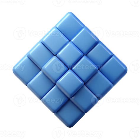 Exceptional Futuristic Overlapping Square Pattern Clean Lines Flat Color Minimal With