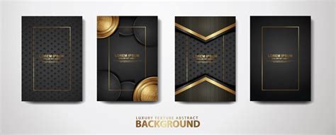 Premium Vector Vector Set Of Cover Design Template With Futuristic And Dynamic Overlap Layers