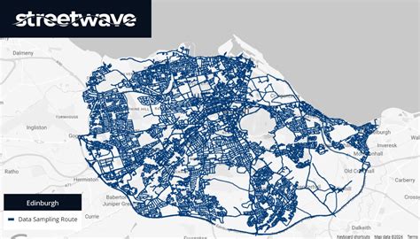 Report Edinburgh Mobile Network Coverage January 2024 Streetwave
